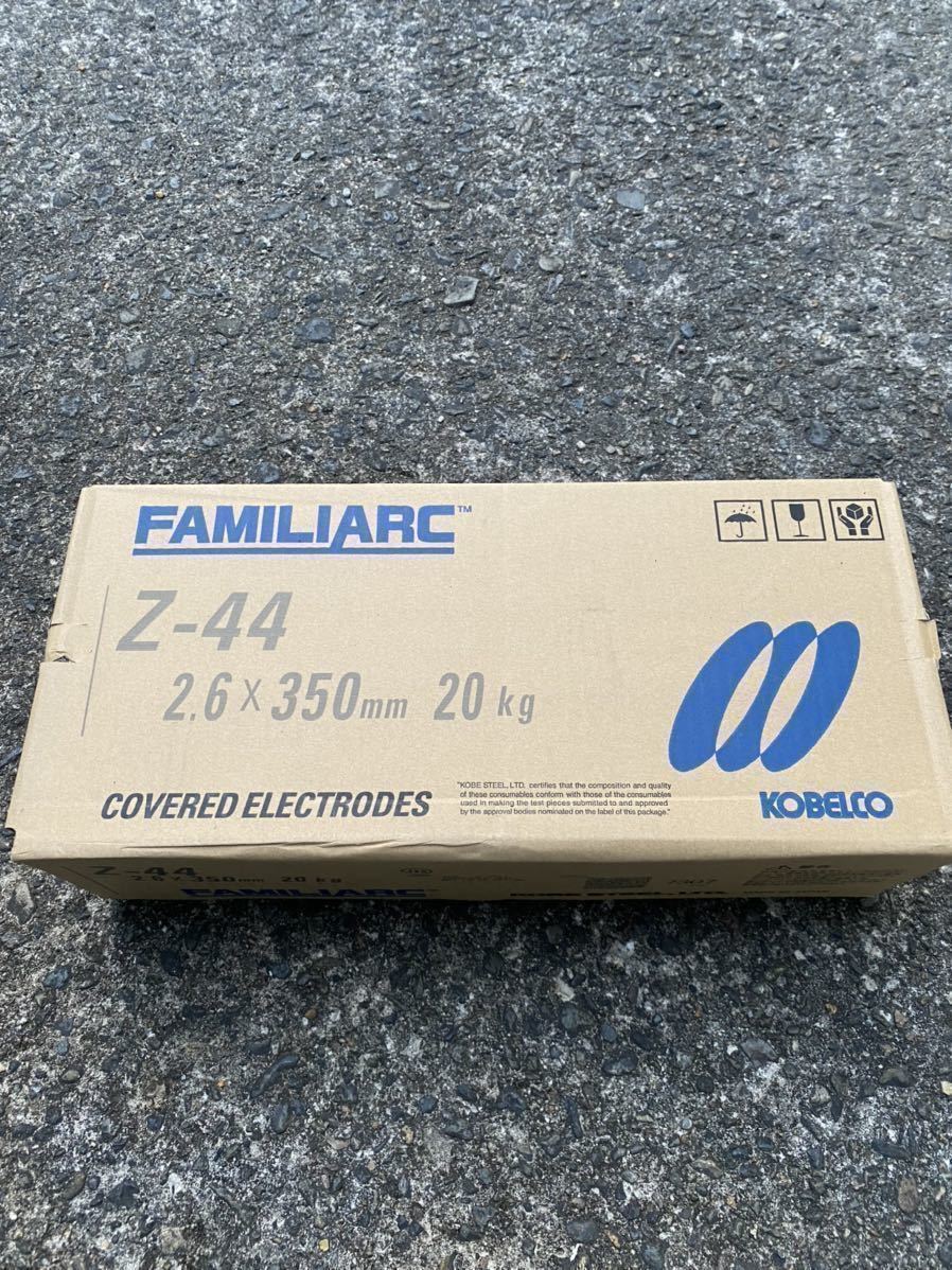 Yahoo!オークション - 溶接棒 Z-44 2.6×350㎜ 20kg×1箱