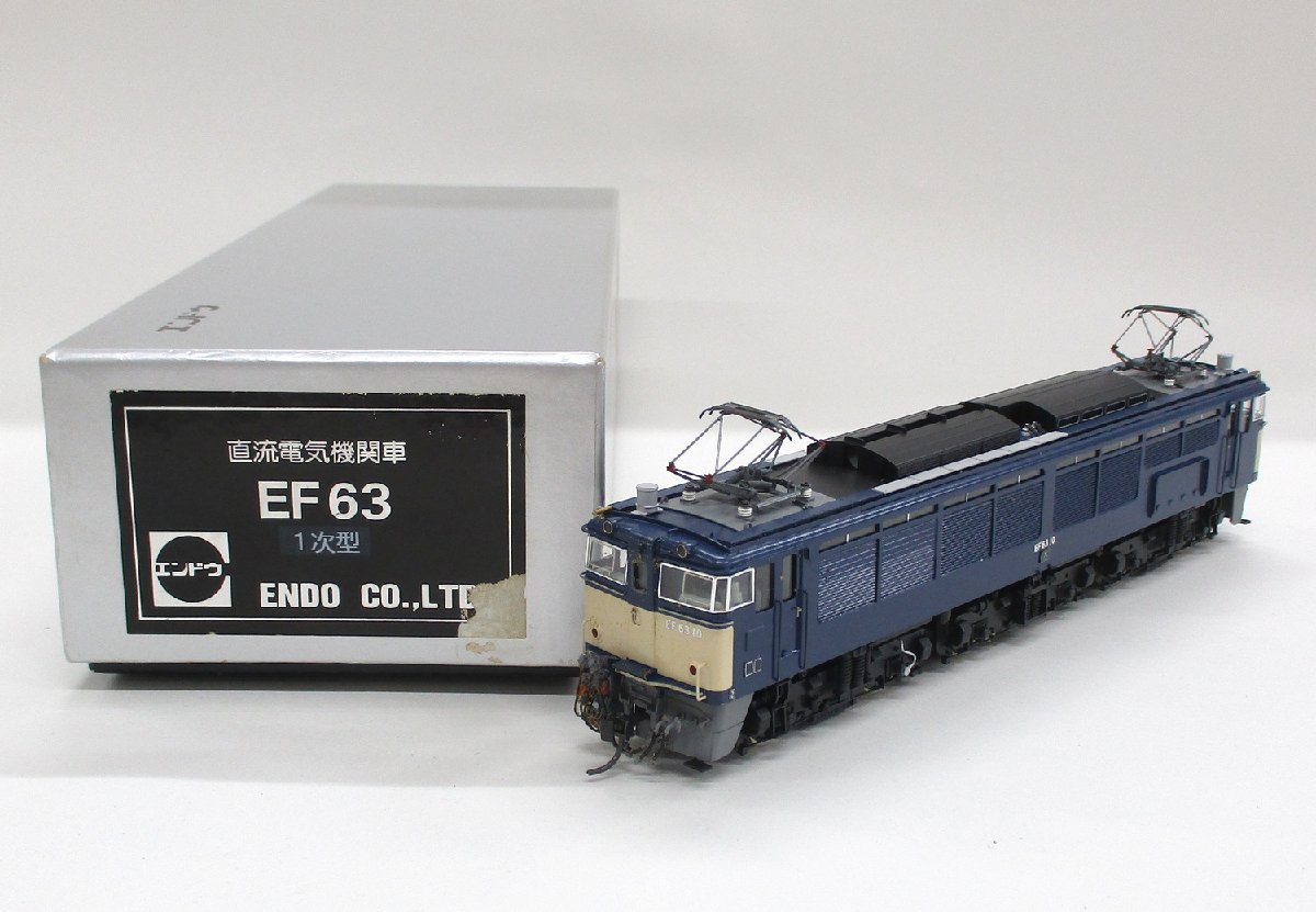 Yahoo!オークション - エンドウ 直流電気機関車 EF63 1次型【ジャンク...