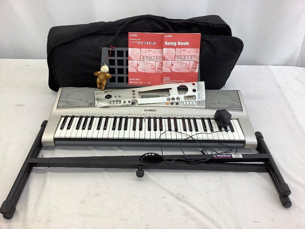 Yahoo!オークション - YAMAHA/電子キーボード PSR-E313/スタンド付き K...
