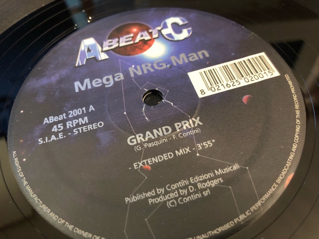 Yahoo!オークション - 12” Mega NRG Man / Grand Prix / The Power Of...
