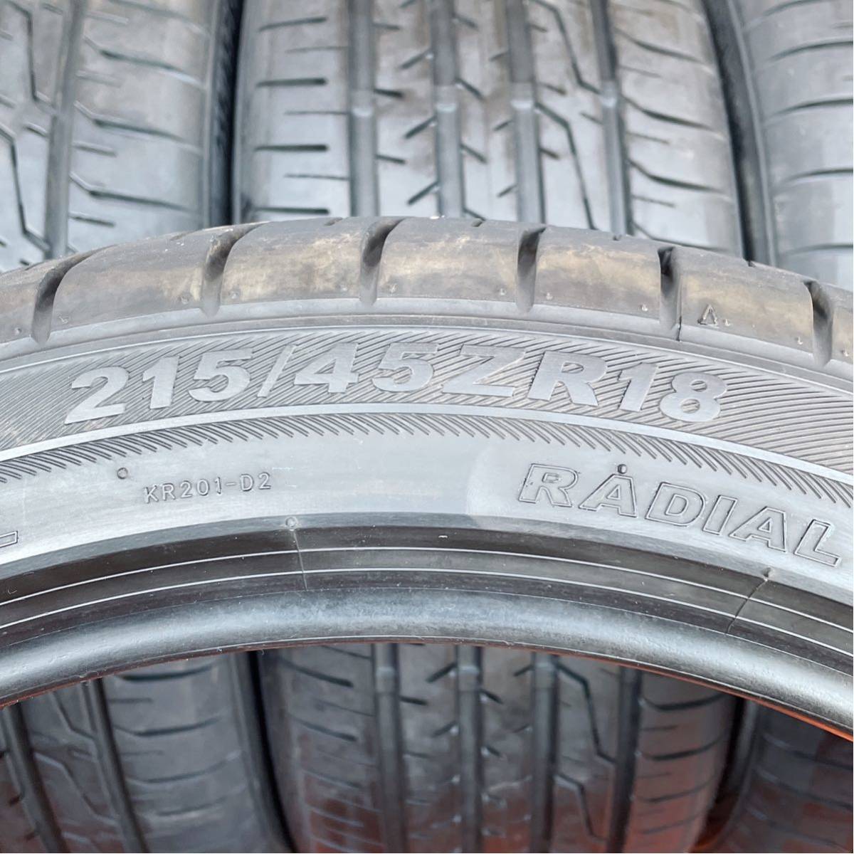 Yahoo!オークション - KENDA 215/45ZR18 サマータイヤ4本2020年製造