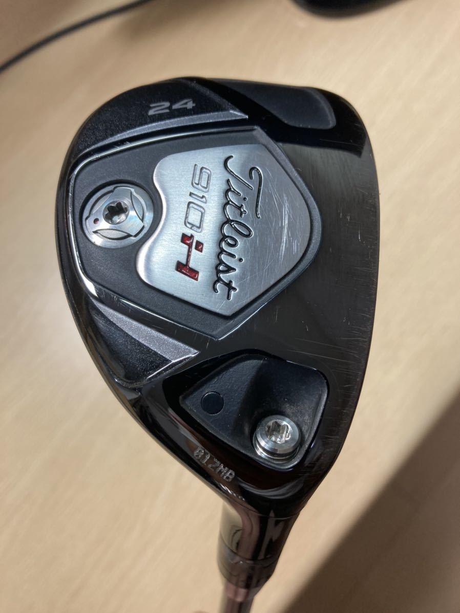 Yahoo!オークション - 超美品 タイトリスト ユーティリティ 910H 24°