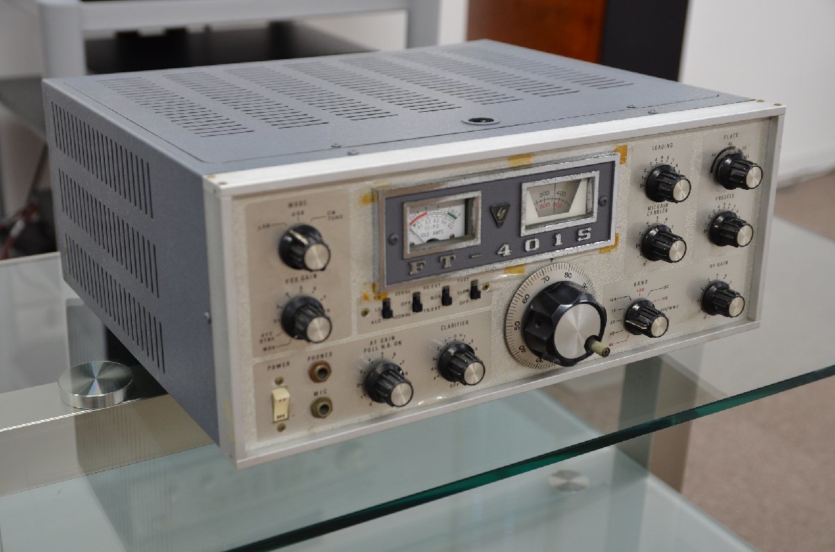Yahoo!オークション - YAESU MUSEN 八重洲無線 FT-401 真空管式 無線機...