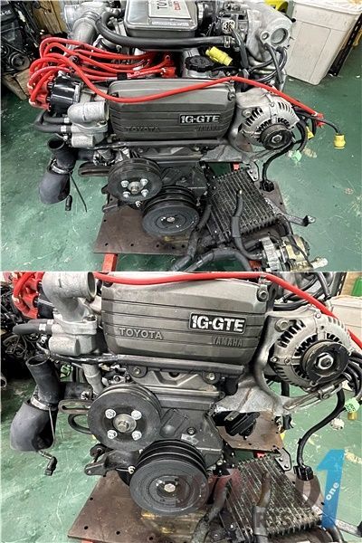 オーバーホール後慣らし終わり 1G-GTEU ツインターボエンジン GX71 マーク2 前期 後期 インタークーラー エアクリ等セット(エンジン本体)｜売買されたオークション情報、yahooの ...