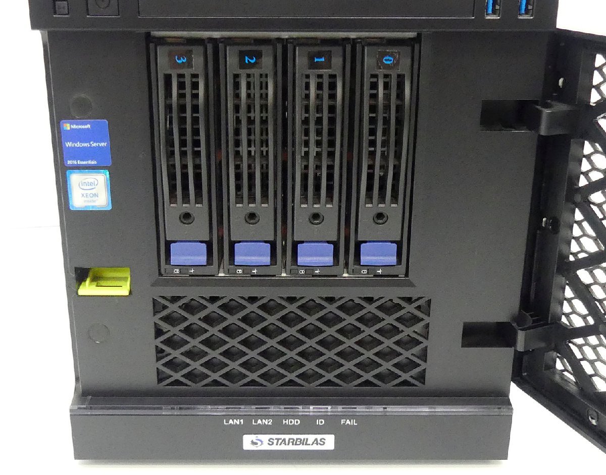 インバースネット Starbilas Asrock Rack Xeon E3 1268l V3 メモリ8gb Hdd4tbx2 マイクロ
