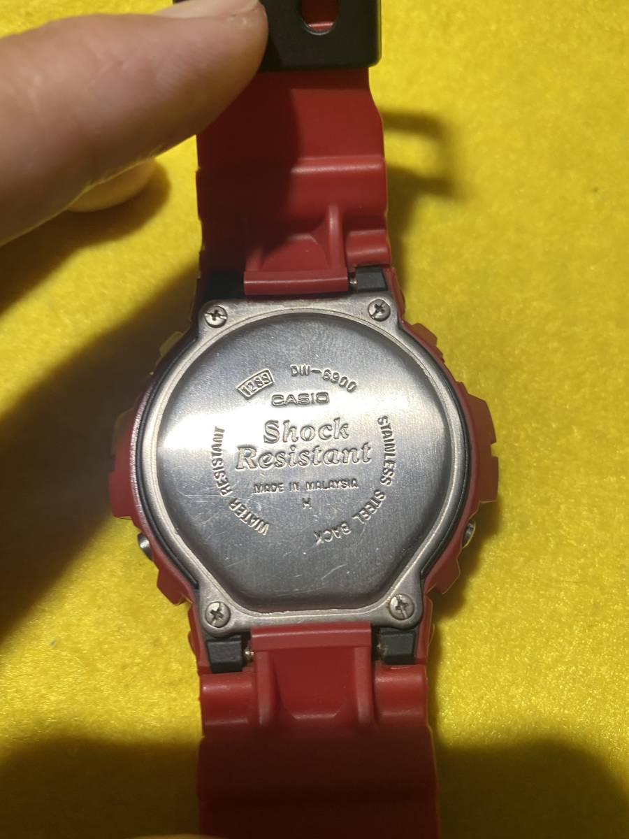 Casio G Shock カシオ Gショック Dw 6900 赤 蜘蛛&ドクロ スカル&スパイダー G Shock |売買されたオークション