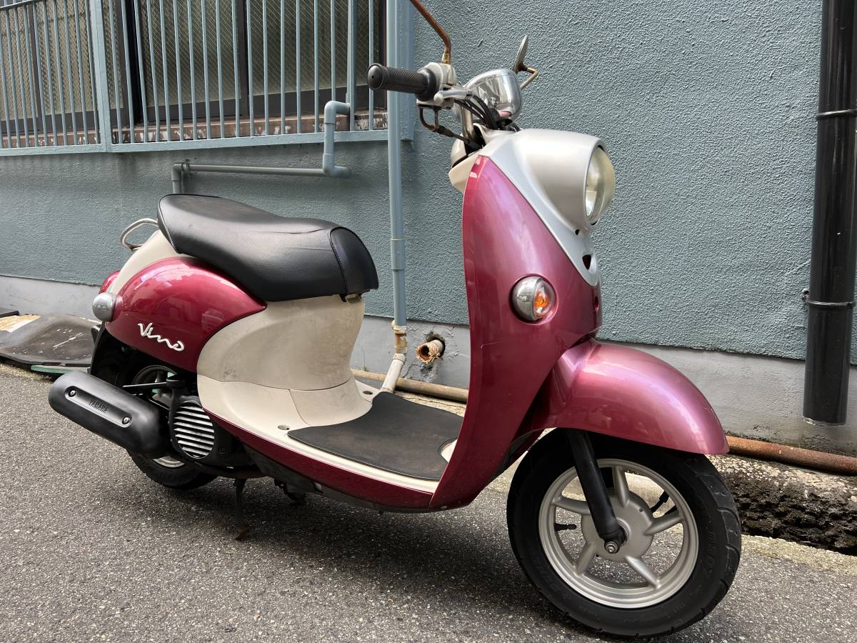 Yahoo!オークション - YAMAHA ビーノ FI SA37J インジェクション 実動...