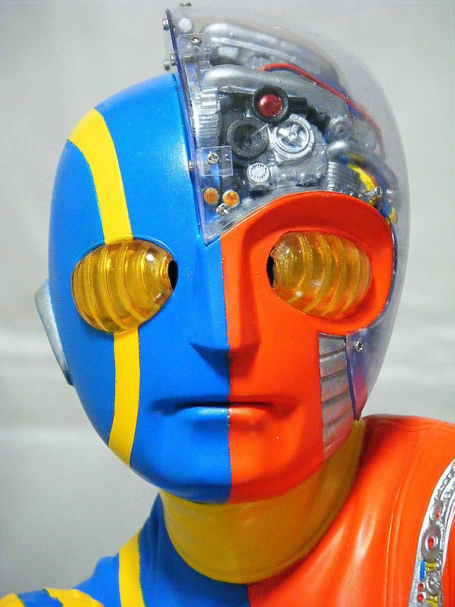 Yahoo!オークション - 人造人間キカイダー 1/4 完成品(海洋堂 Yahoo!オークション - 人造人間キカイダー 1/4 完成品(海洋堂