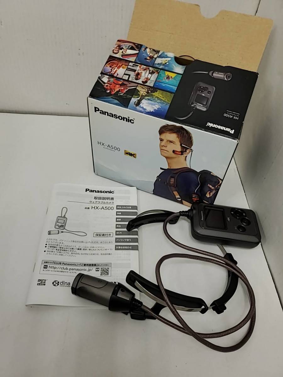 Yahoo!オークション - T106[06](ウェアラブルカメラ) 動作中古 Panason...