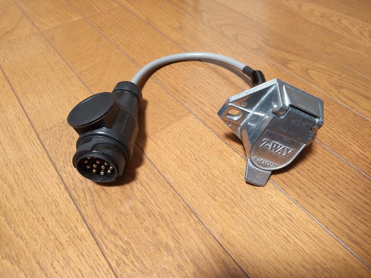 Yahoo!オークション - EU13ピンのけん引車でUS7ピン（JIS7ピン）トレ...