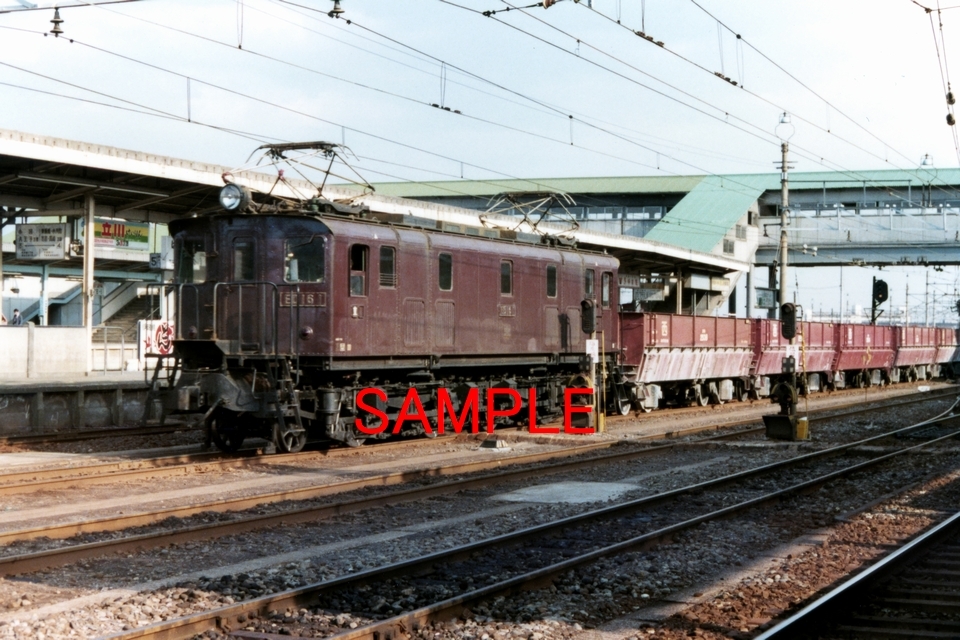 Yahoo!オークション - 青梅線 石灰石列車 ED16 1 拝島駅 1979年 精度 ...