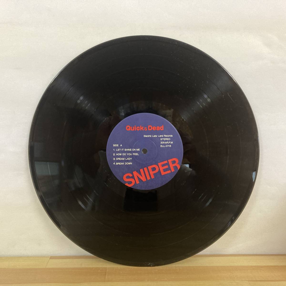 Yahoo!オークション - Q96 【国内盤/LP】Sniper / Quick & Dead ELL Re...