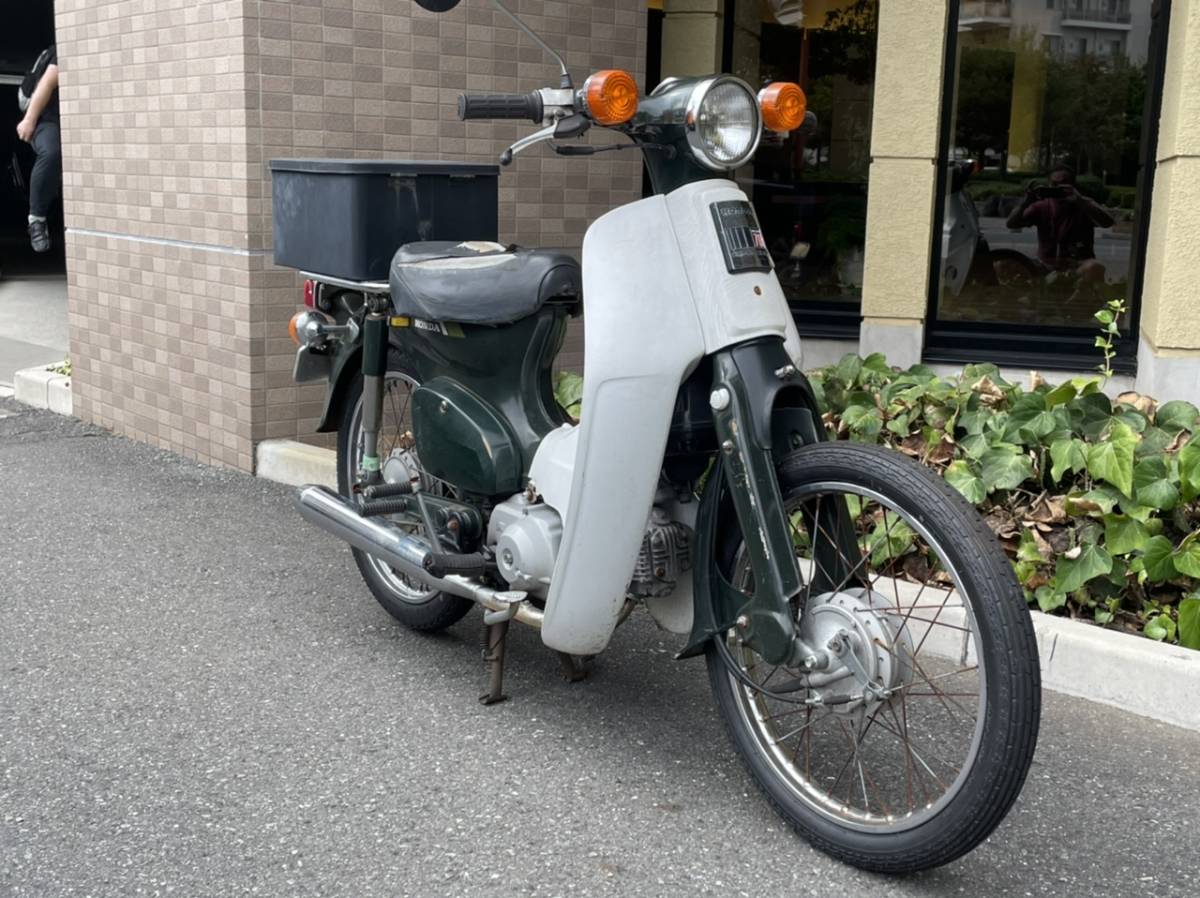 Yahoo!オークション - スーパーカブ70DX C70 エンジン好調 リアボック...