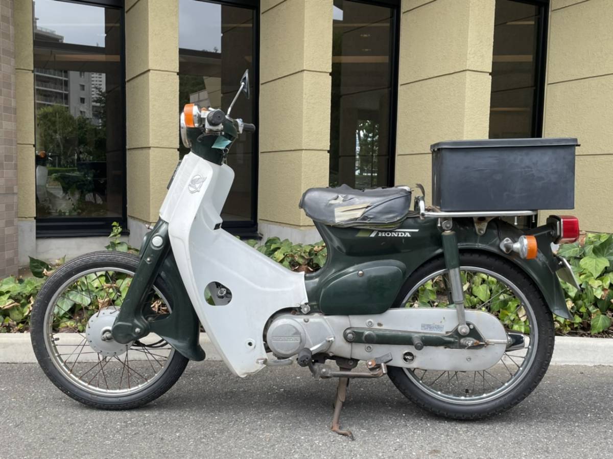 Yahoo!オークション - スーパーカブ70DX C70 エンジン好調 リアボック...