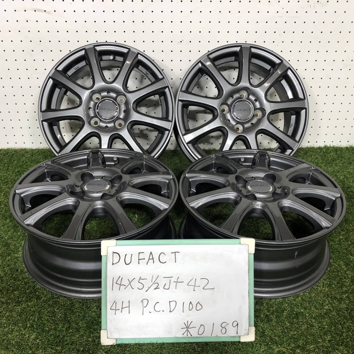 Yahoo!オークション - 5( 0189) 札幌発 DUNLOP DUFACT DS9 /ダンロップ...