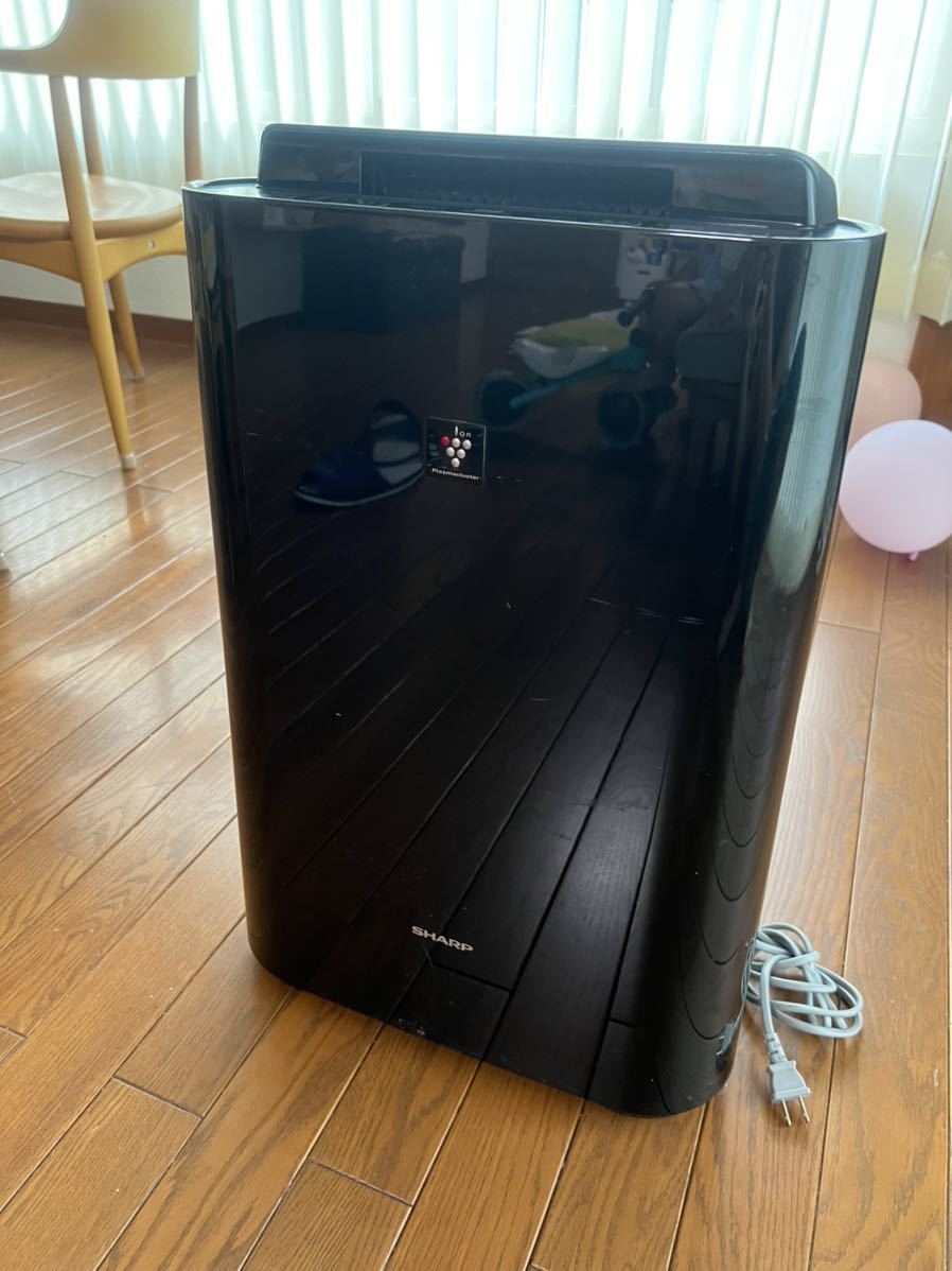 Yahoo!オークション - KC-D50-B 加湿空気清浄機 (ブラック) シャーププ...