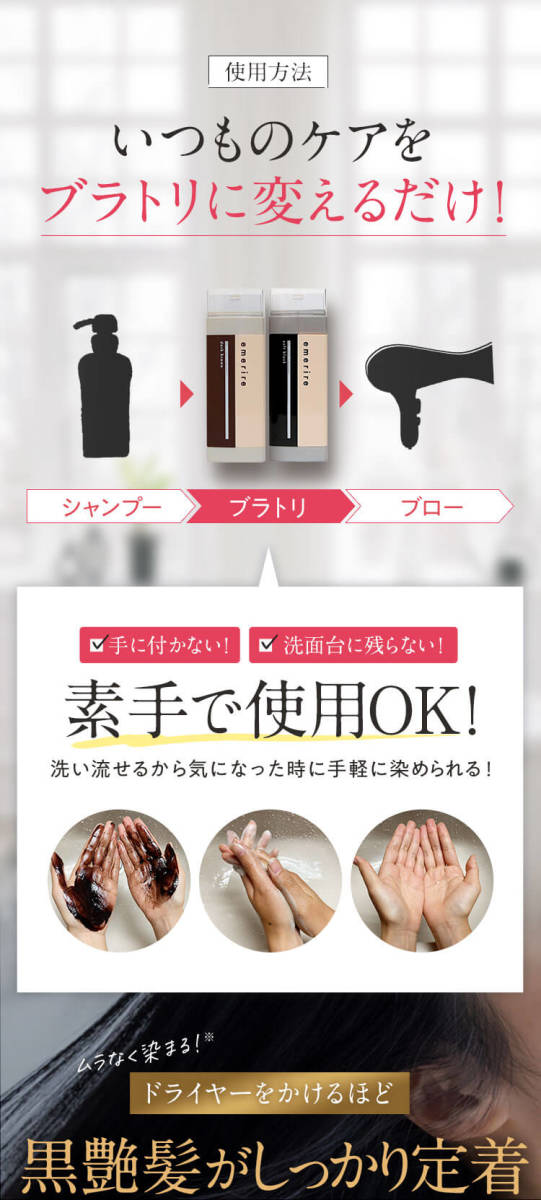 大 特 価 未 使 用 品 エメリル ブラトリ ソフト ブラウン 白髪染め2点 2セット E8000 白髪染め |売買されたオークション情報