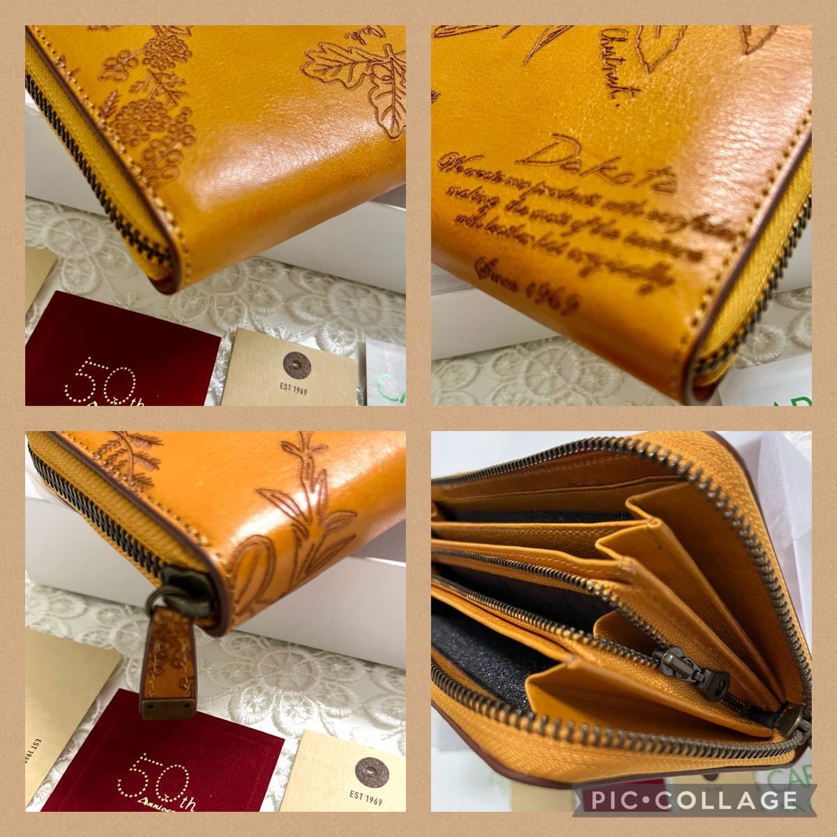 新品 ダコタ アルティジャーナ 長財布 ラウンドファスナー 50 新品 ダコタ アルティジャーナ 長財布 ラウンドファスナー 50