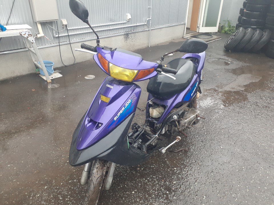 Yahoo!オークション - 【ジャンク】秋田発 ヤマハ スーパーJOG ZR 3YK ...