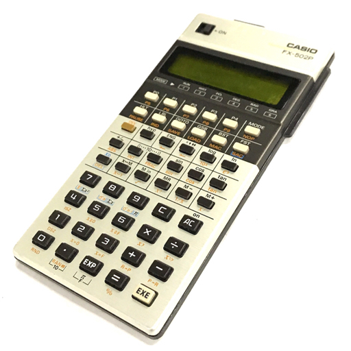 Yahoo!オークション - CASIO FX-502P プログラム関数電卓 プログラムラ...
