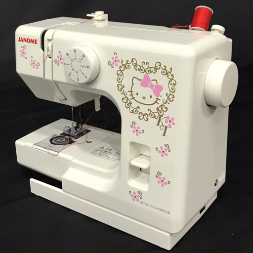 Yahoo!オークション - JANOME SANRIO KT-35 電動ミシン ジャノメ サン...