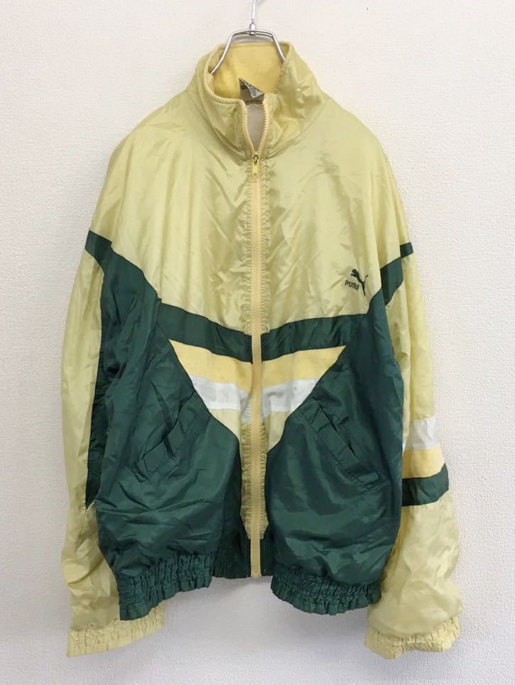 Yahoo!オークション - 【レア】 90s PUMA プーマ ナイロンジャケット ...
