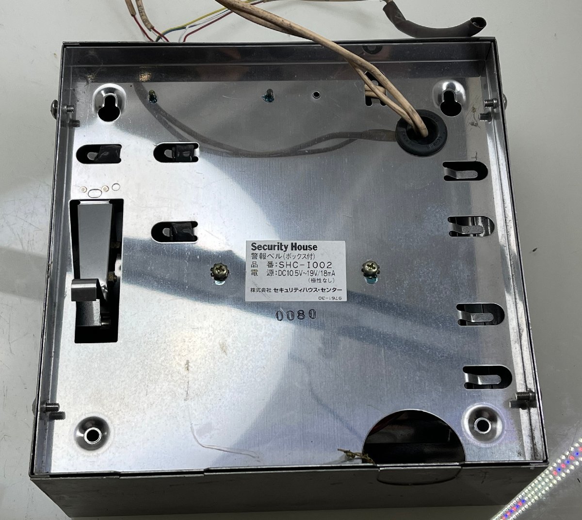 ∠M∠ 警報ベル Security House セキュリティハウス SHC-I002 ジャンク品 ∠S-220814(その他)｜売買されたオークション情報、yahooの商品情報をアーカイブ公開 ...