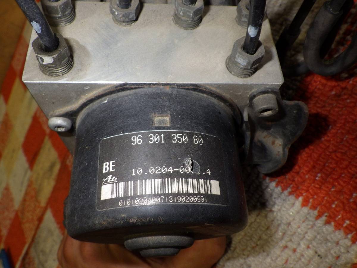 Yahoo!オークション - プジョー 106 S16 S2S ABS アクチュエータ アク...