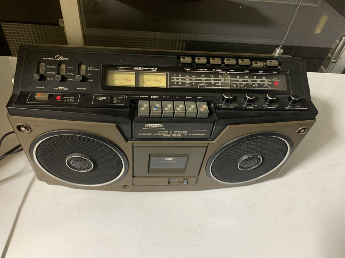 Yahoo!オークション - marantz マランツ CRS-4000 SUPERSCOPE スーパー...