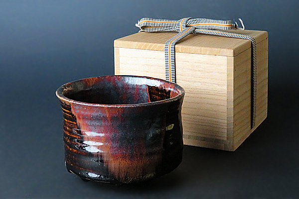 Yahoo!オークション - 真美 k476 美濃古陶薄穂茶碗 古い茶道具