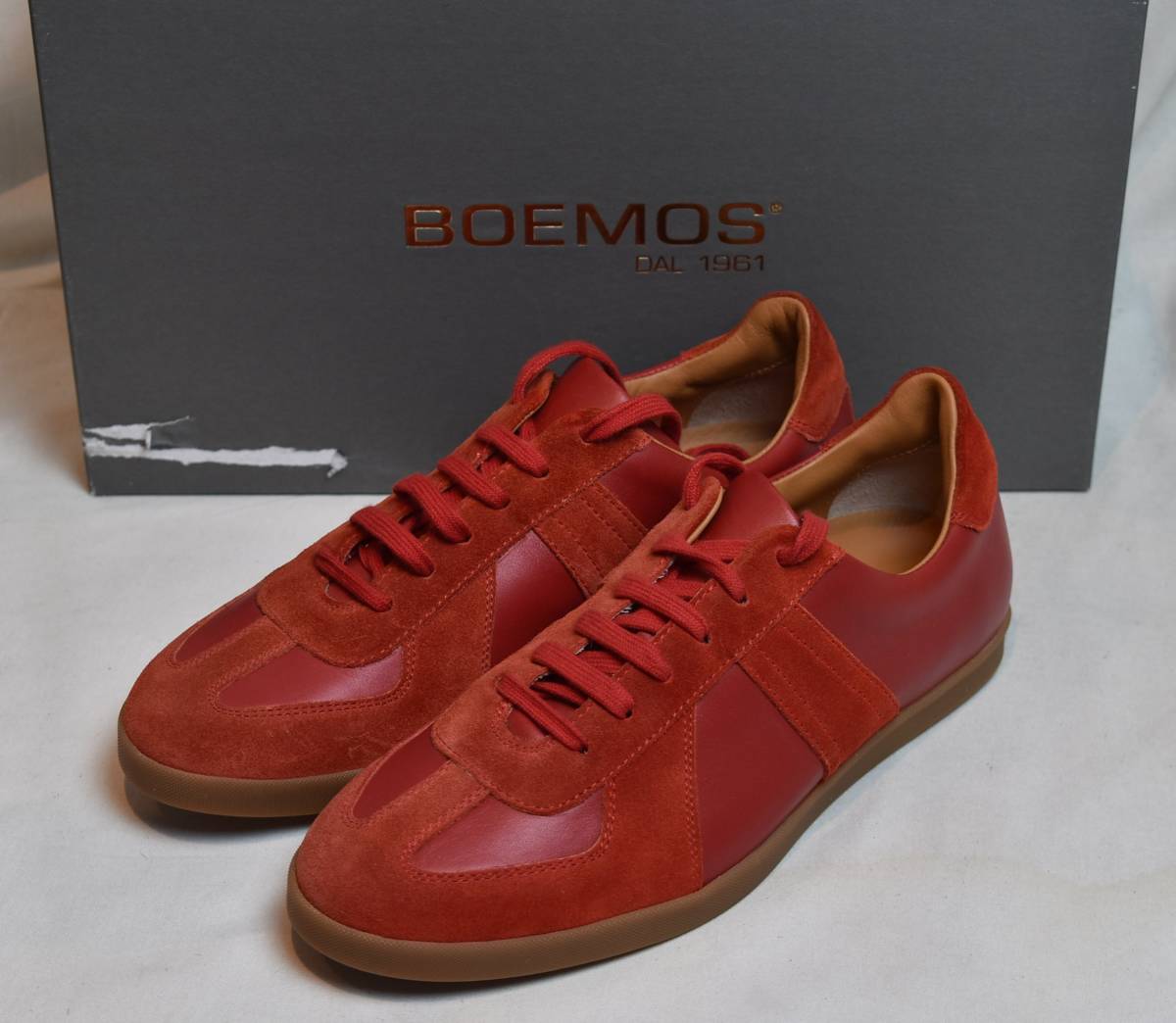 Yahoo!オークション - BOEMOS ボエモス ジャーマントレーナー レザース...