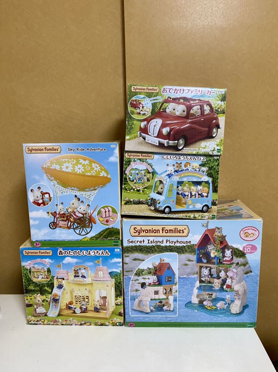 Yahoo!オークション - t69 シルバニアファミリー おでかけファミリーカ...