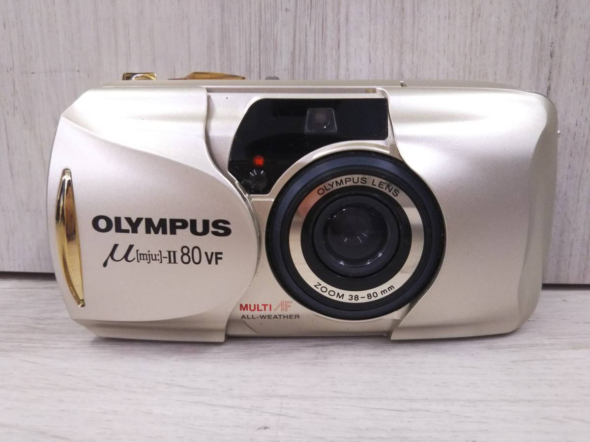 Yahoo!オークション - 【ジャンク】OLYMPUS μ(mju)-Ⅱ 80VF カメラ