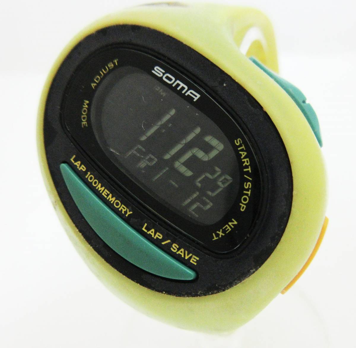 N6554 ランニングウォッチ 腕時計 SEIKO SOMA/ セイコー ソーマ WJ09-4000 クォーツ腕時計 スポーツウォッチ(セイコー)｜売買されたオークション情報、yahooの商品 ...