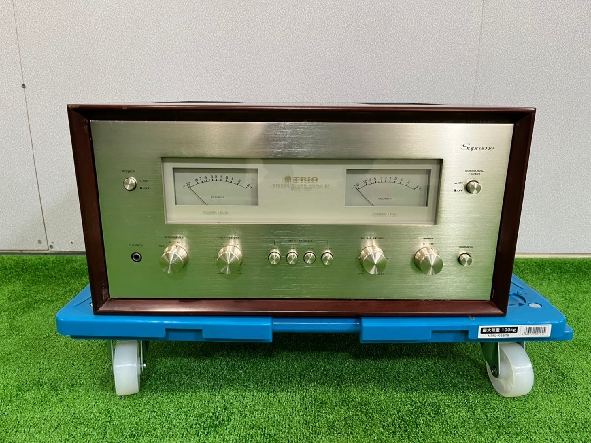 Yahoo!オークション - 1542 中古品 オーディオ機器 パワーアンプ TRIO...