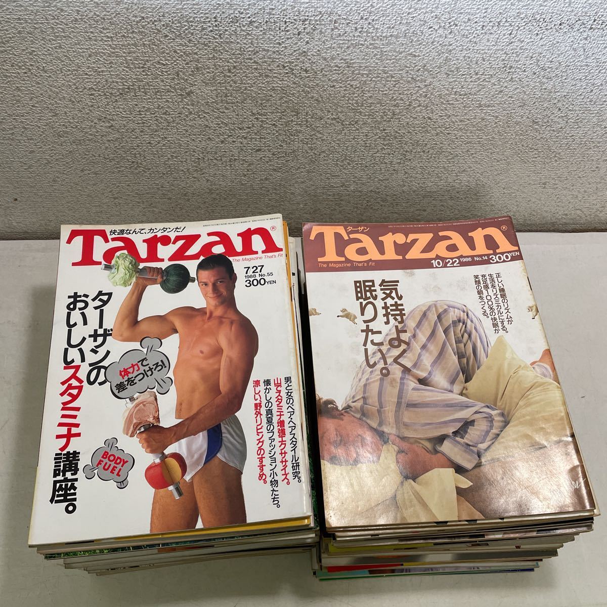 Yahoo!オークション - 220805 T08 Tarzan ターザン 1986年〜1990年 No....