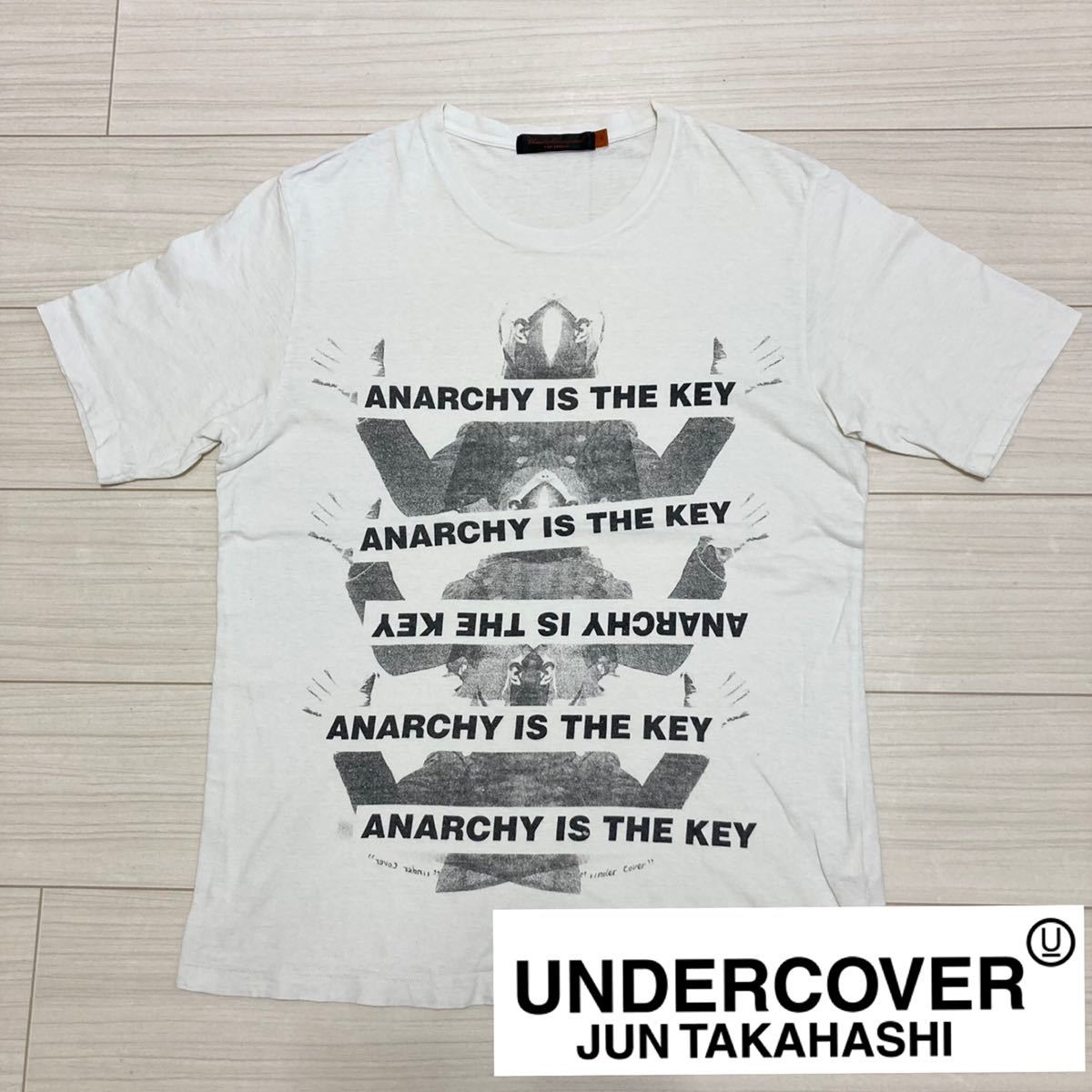 undercoverism Anarchy Is The Key Tシャツ 2 M 白 ホワイト undercoverism Anarchy Is The Key Tシャツ 2 M 白 ホワイト