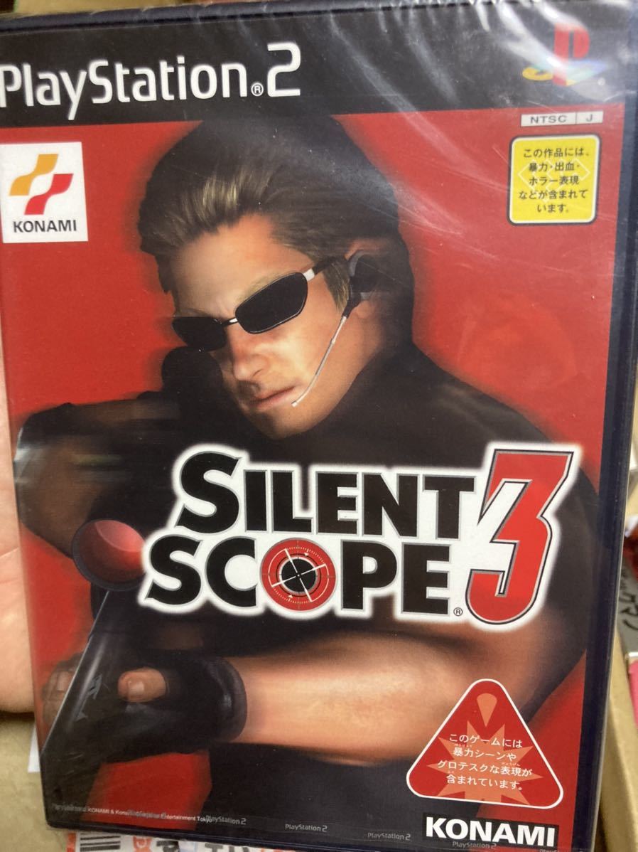 Yahoo!オークション - PS2 サイレントスコープ3 新品未開封 即売j