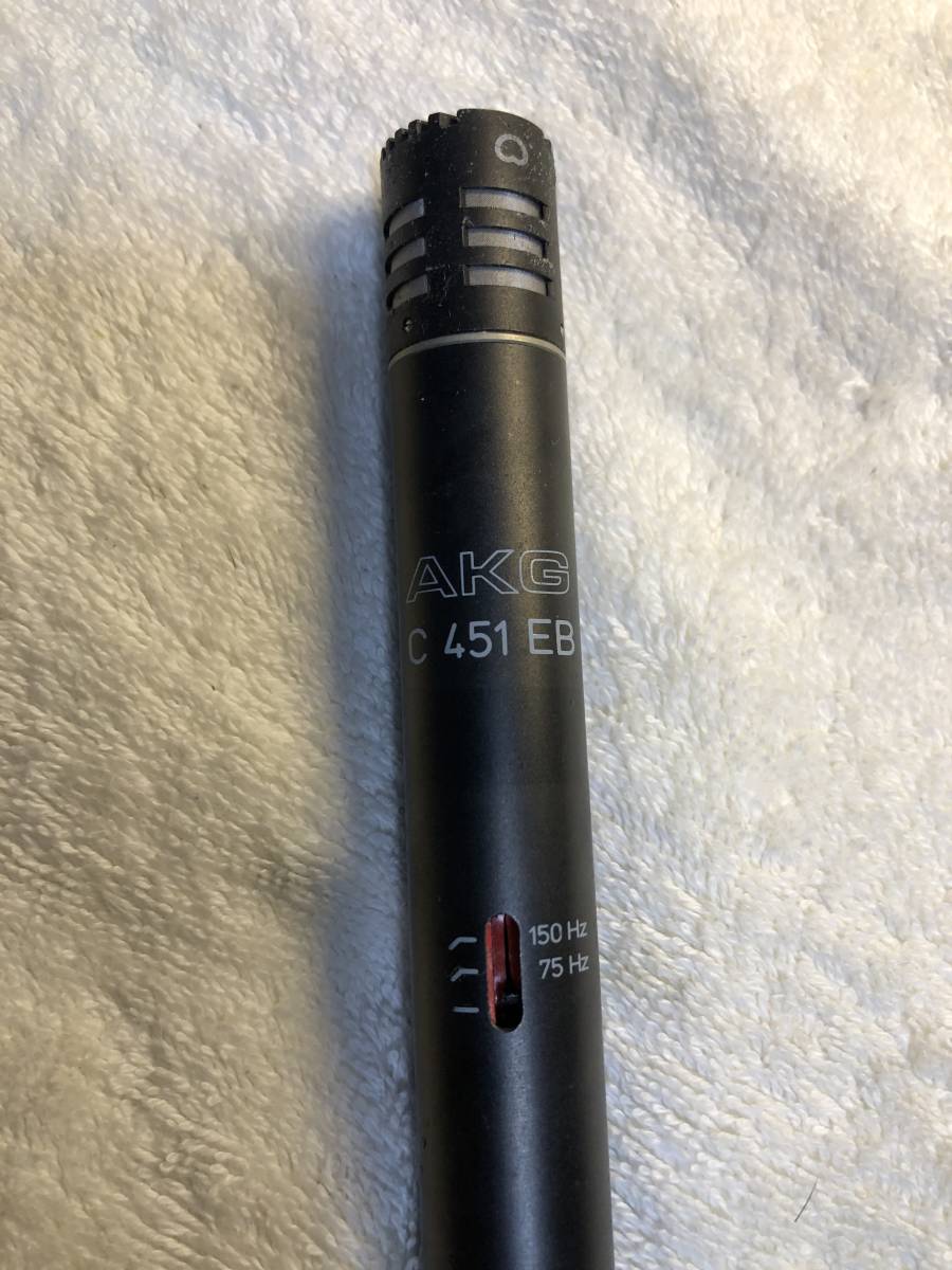 Yahoo!オークション - AKG C451EB 本体 + CK1単一指向性カプセル 中古