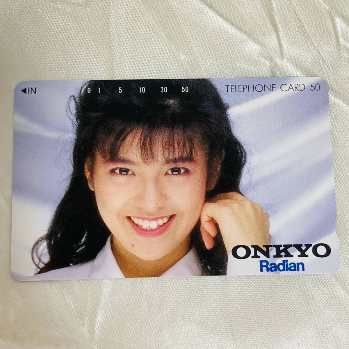 SK 南野陽子 ONKYO Radian オンキョー 広告 アイドル テレカ テレホンカード 50度数(ま行)｜売買されたオークション情報、yahooの商品情報をアーカイブ公開 ...