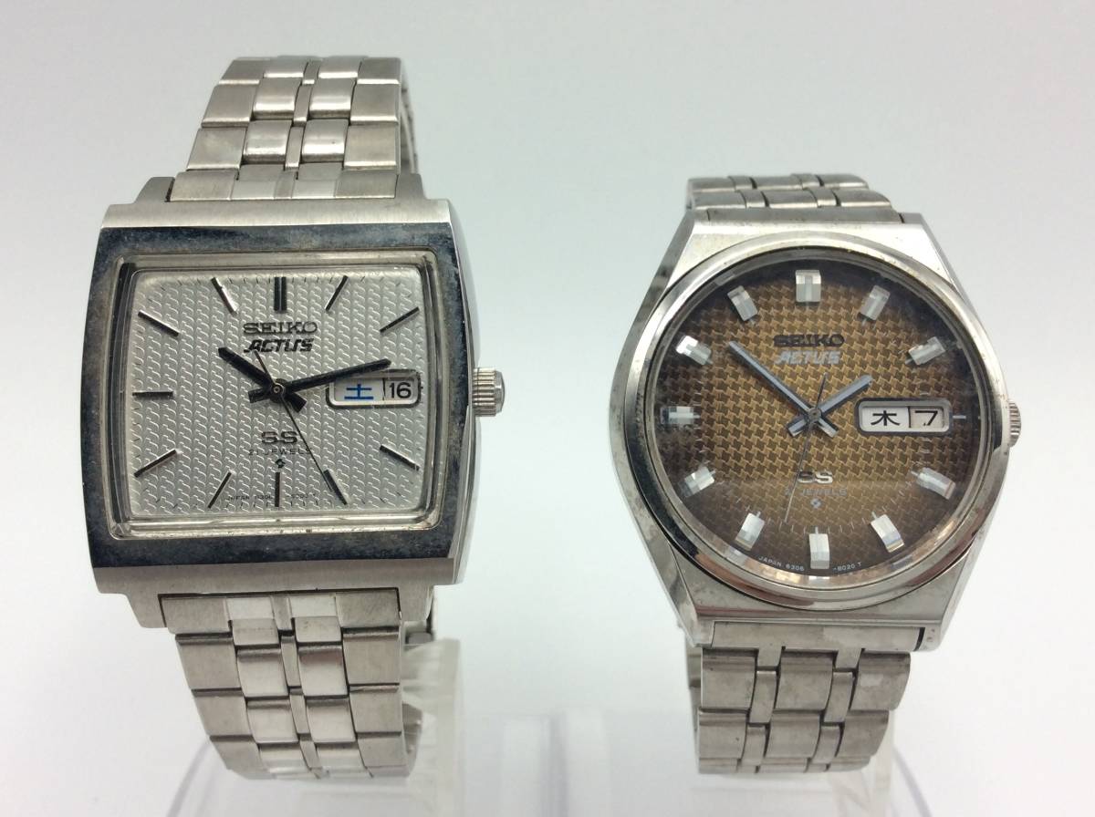 Yahoo!オークション - C76 【セイコー/2点セット】稼働 SEIKO ACTUS ア...