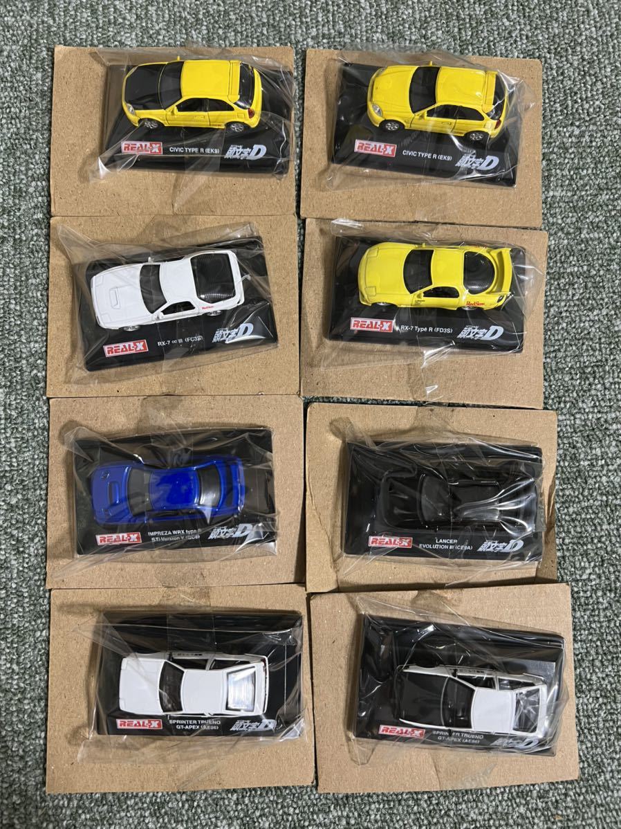Yahoo!オークション - YODEL REAL-X 1/72 頭文字D 8台セット