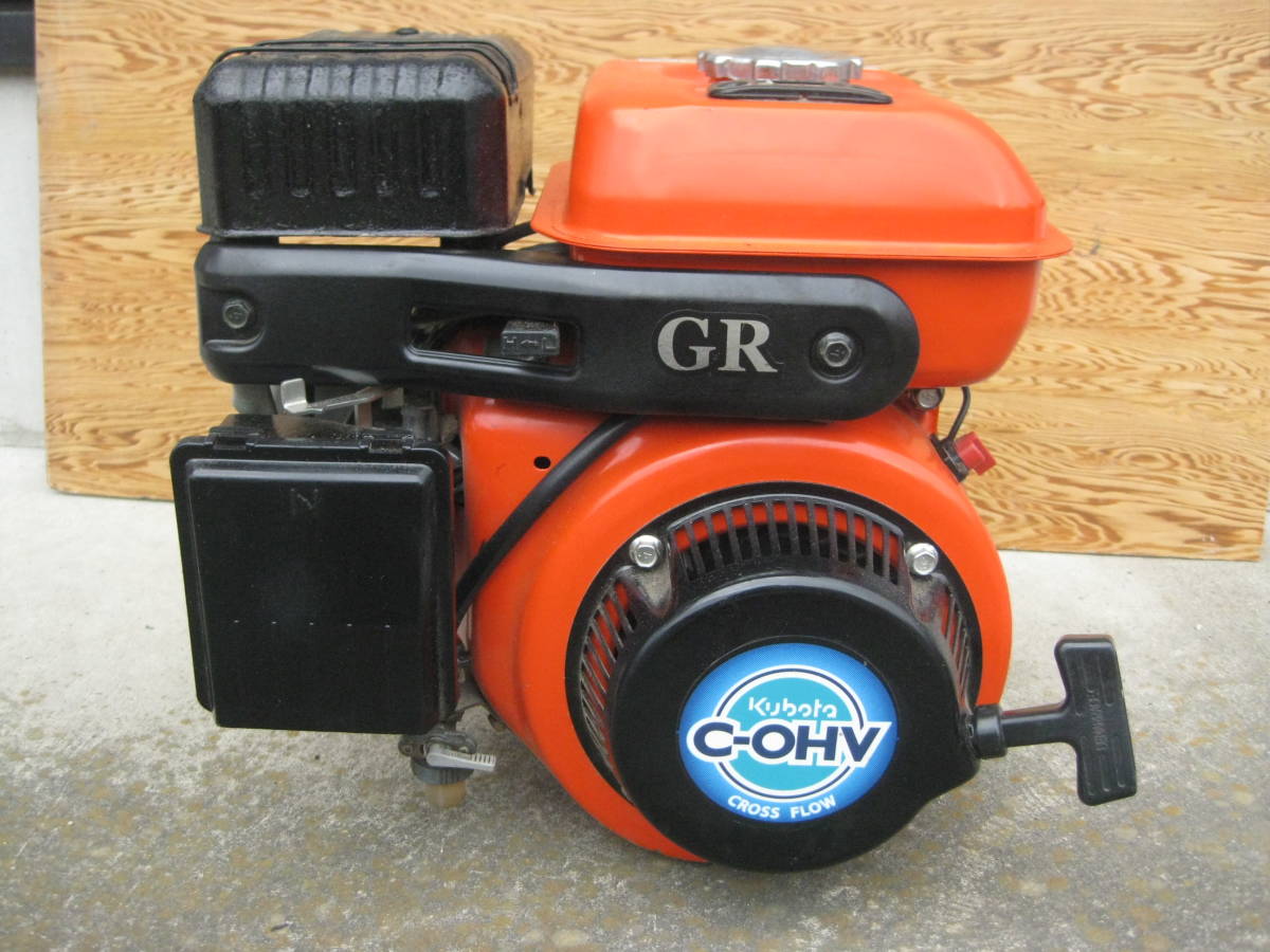 Yahoo!オークション - クボタエンジン GR170 6．1PS 4サイクルOHV ...