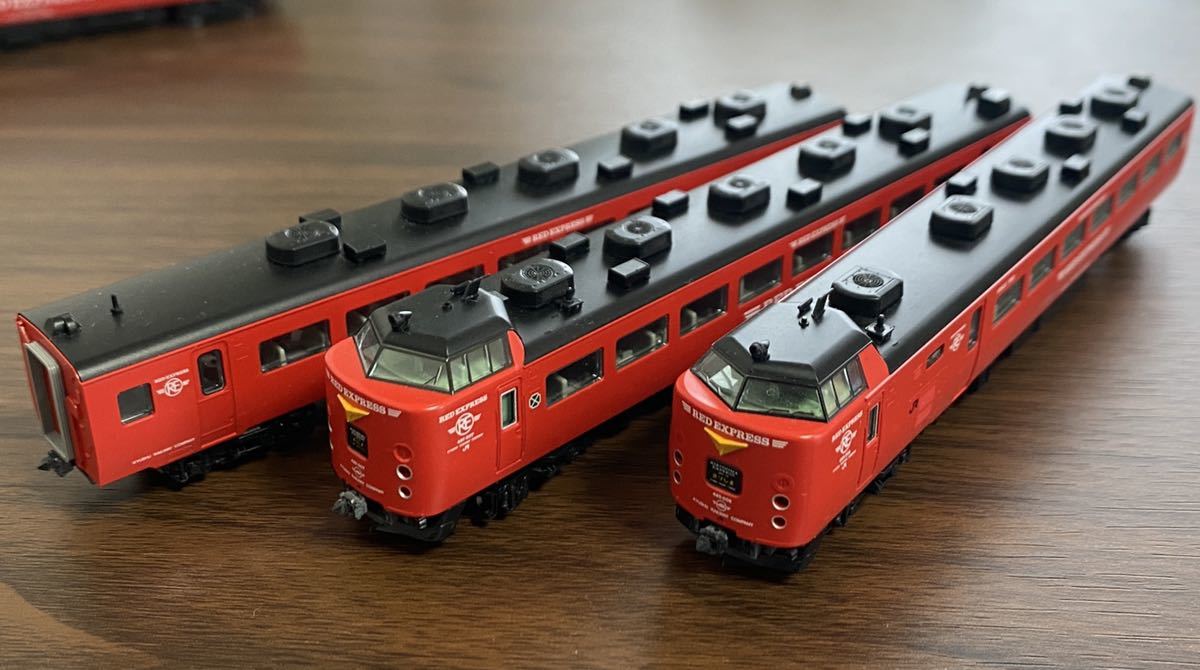 TOMIX 92593 JR 485系特急電車 RED EXPRESS Dk16編成 車両のみ TOMIX 92593 JR 485系特急電車 RED EXPRESS Dk16編成 車両のみ