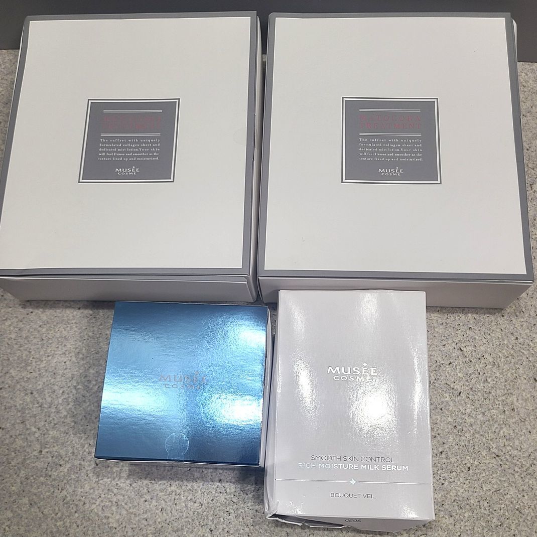 MUSEE ミュゼ MC PLボディケアクリームEX 290g マトコラ トリートメントセット2箱 リッチモイスチャーミルクセラム 80s22-1868(コスメ、スキンケア)｜売買された ...
