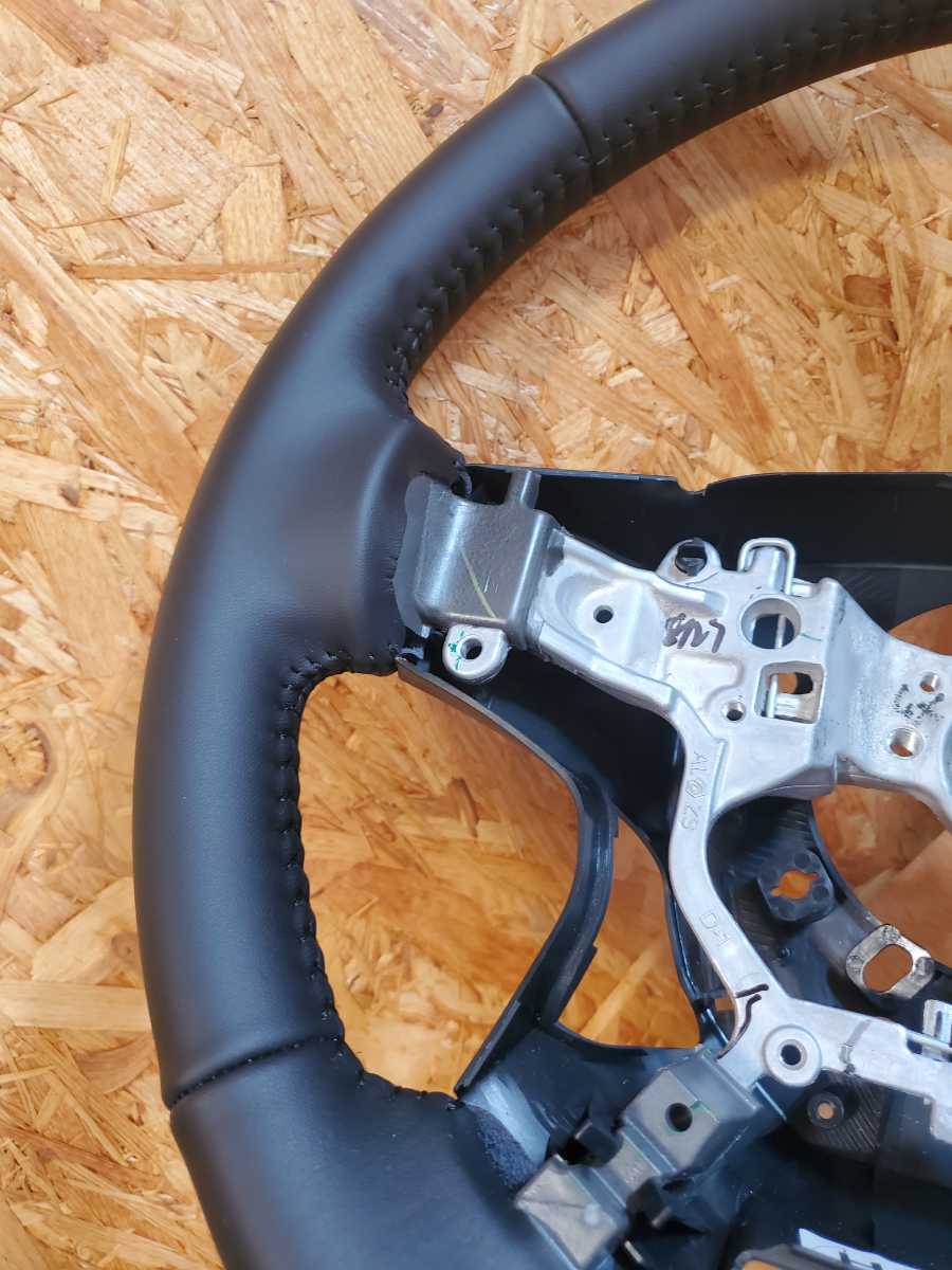 低走行 アルファード AGH30 GGH30 クラウン GRS210 純正 ハンドル ステアリング レザー GS120-05550 合皮 黒革(ステアリング、ハンドル本体)｜売買された ...