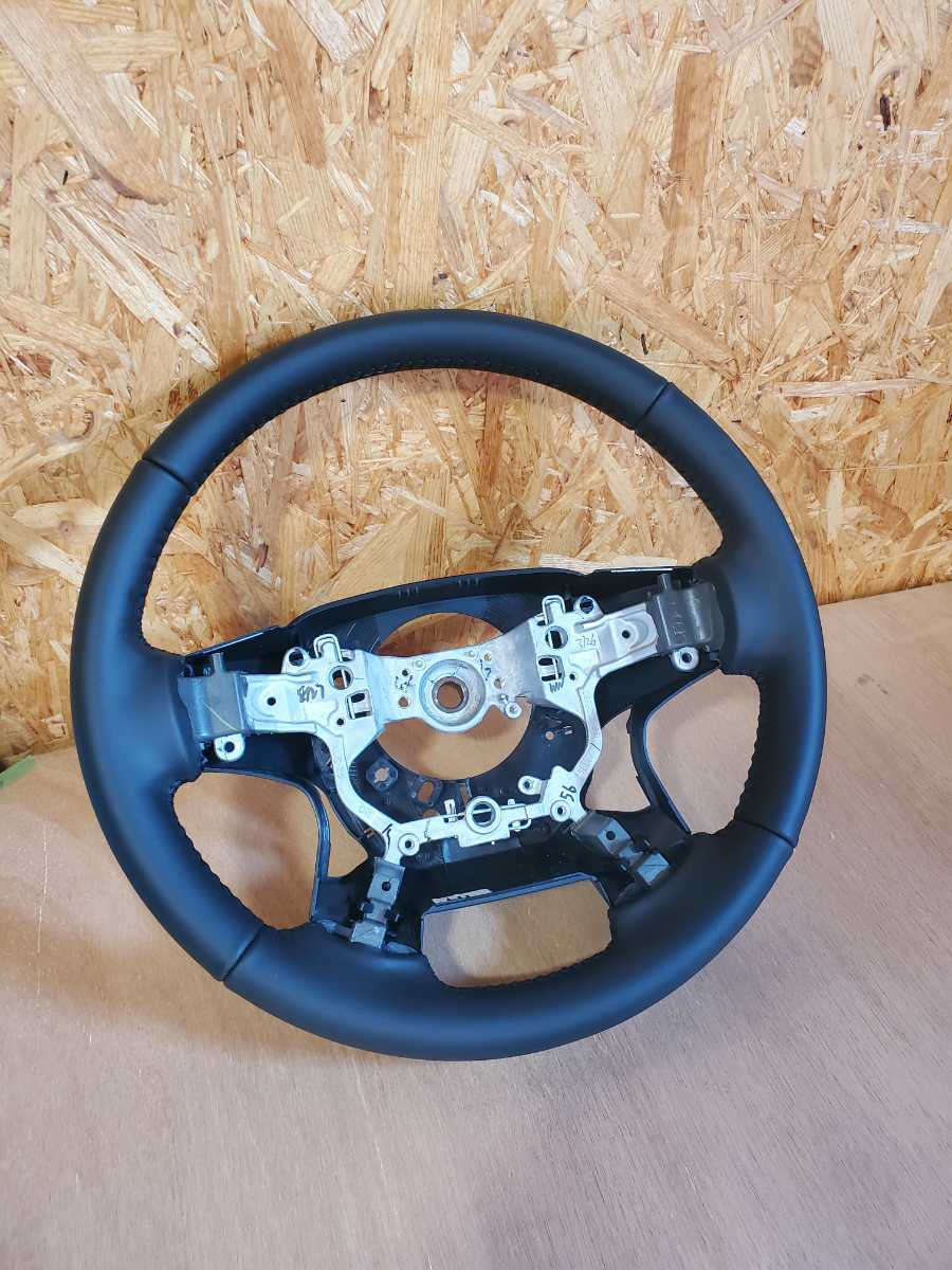 低走行 アルファード AGH30 GGH30 クラウン GRS210 純正 ハンドル ステアリング レザー GS120-05550 合皮 黒革(ステアリング、ハンドル本体)｜売買された ...