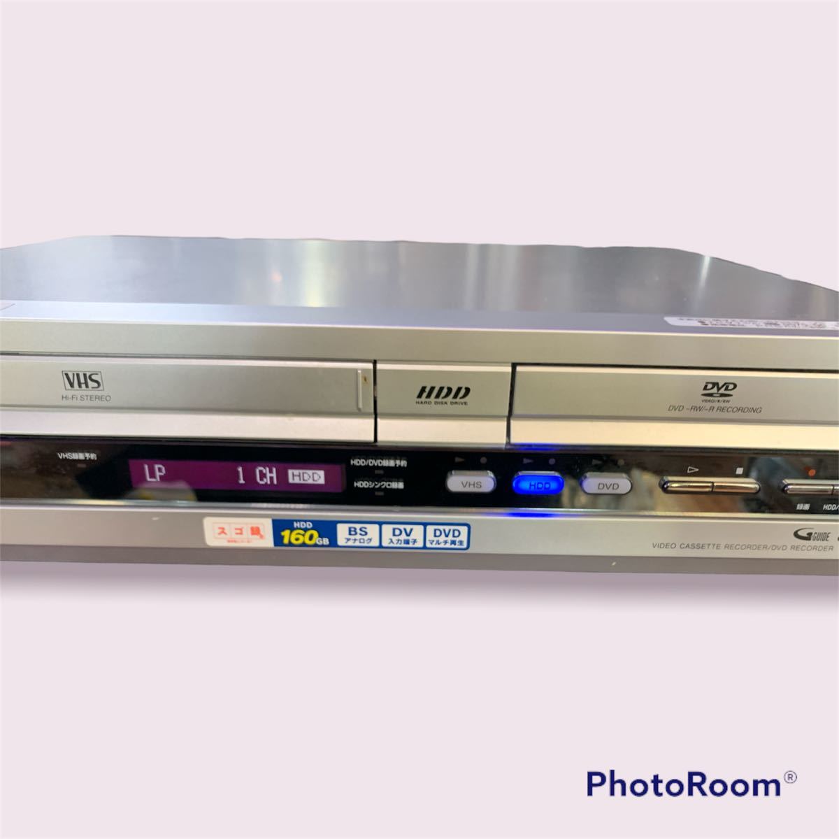 Yahoo!オークション - 【長期保管】SONY VHS DVD HDD一体型レコーダー ...