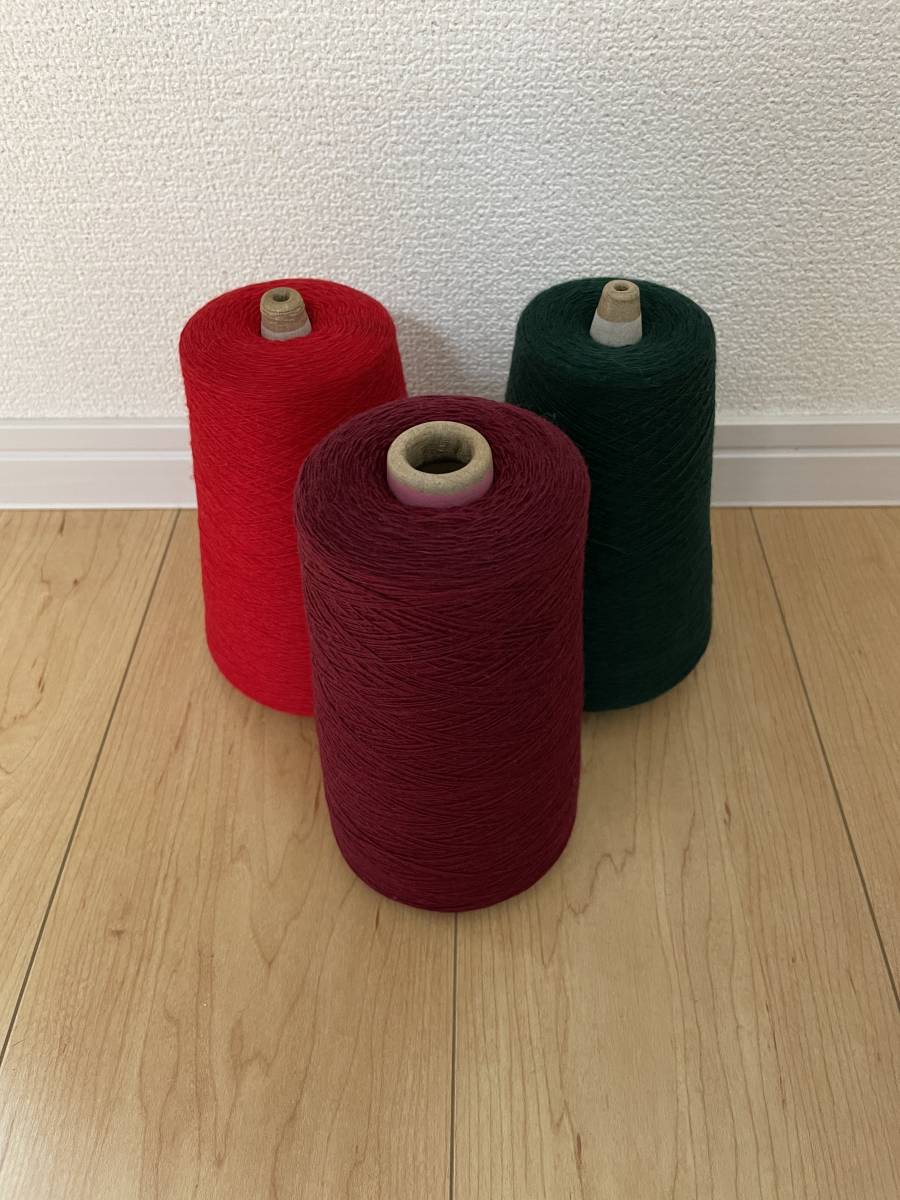 Yahoo!オークション - ④カシミヤ100%の糸・3色・950g