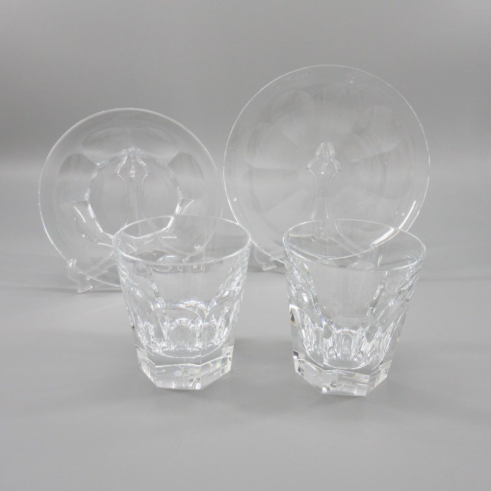 Yahoo!オークション - 1円～ バカラ アルクール ロックグラス プレート...